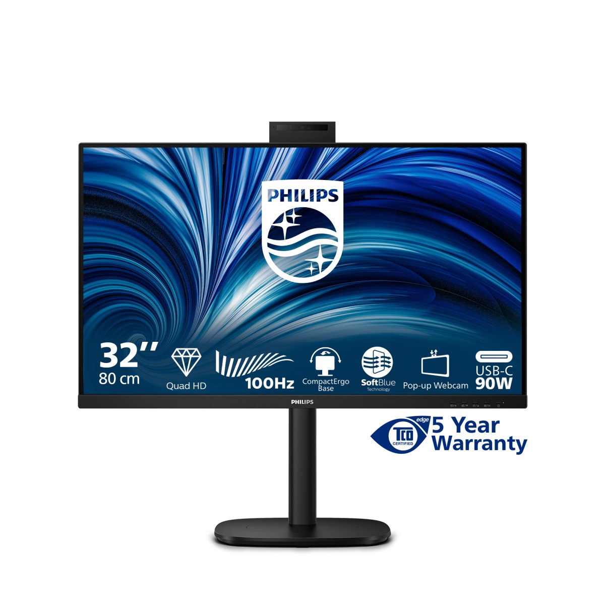 Philips Serie 3000 32B2U3601H/00 Monitor PC 80 cm (31.5") 2560 x 1440 ...